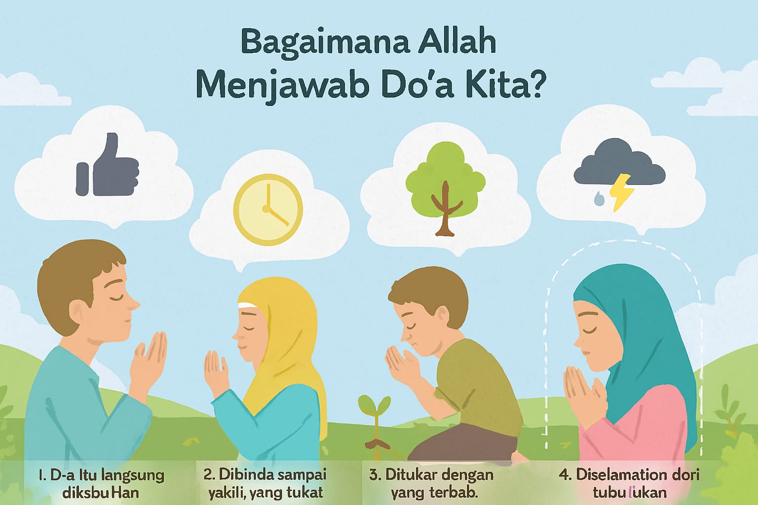 Bagaimana Cara Allah Menjawab Doa Kita? - Majelis Tabligh Muhammadiyah